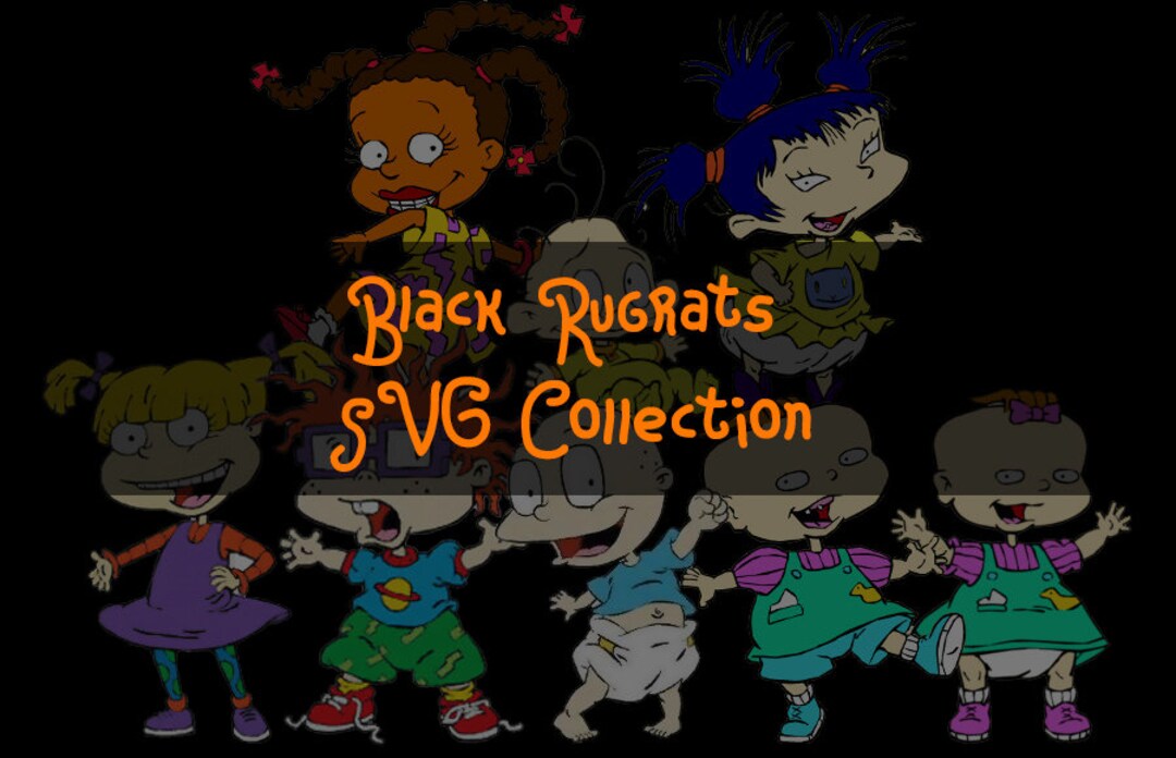 Black Rugrats Png - Etsy Australia