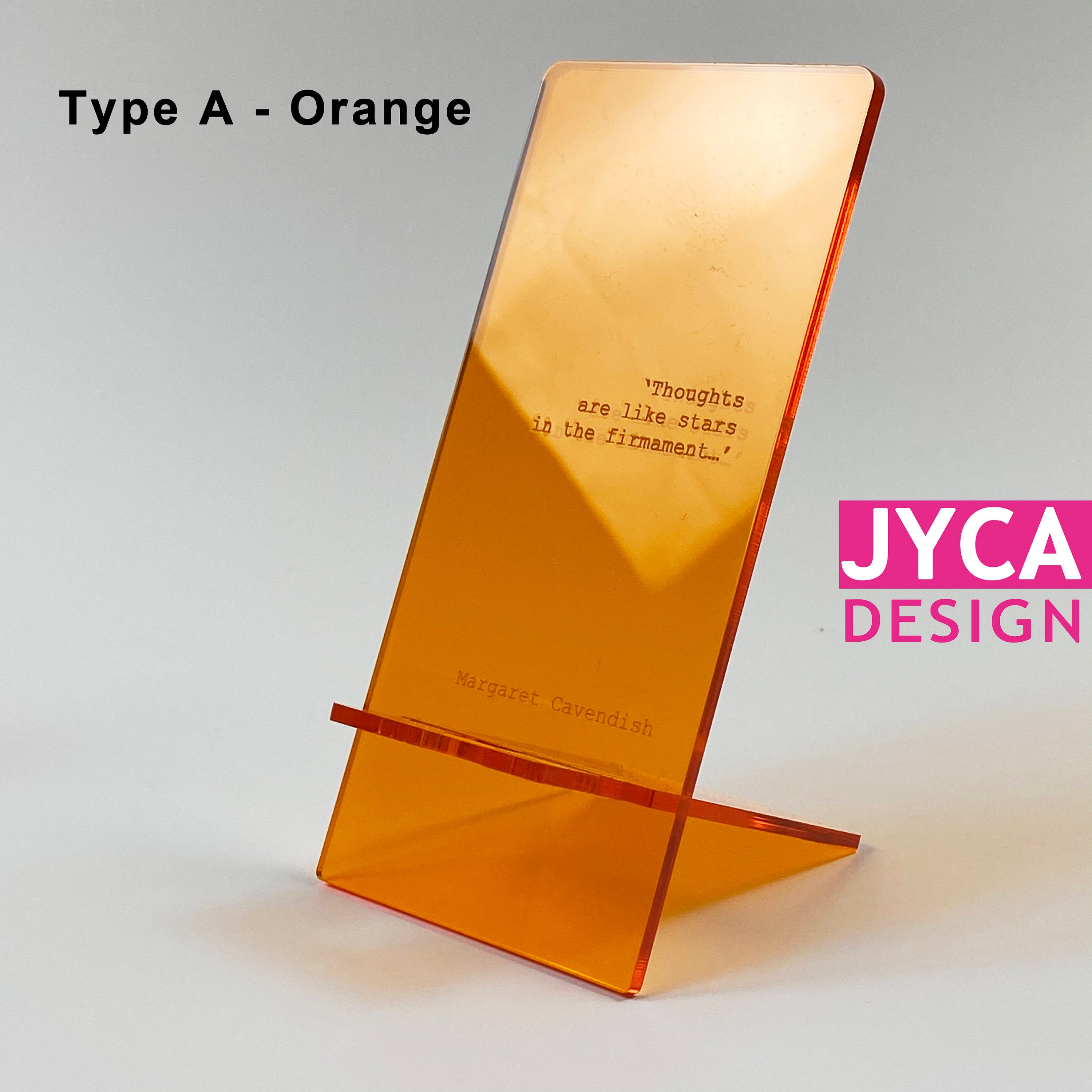 Transparent Colour Acrylic Mobile Phone Holder Stand | Etsy