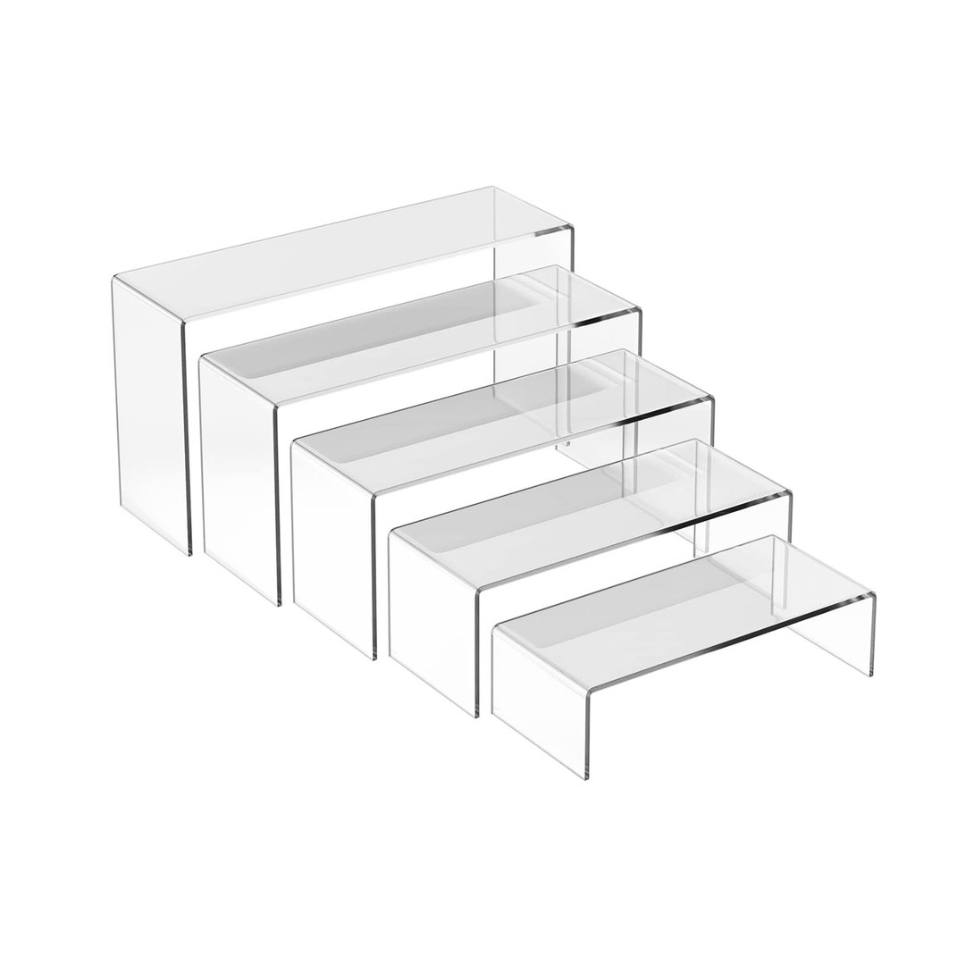 DISPLAY HOLDER U Shaped acrylic Retail Display Stands Jewelry Bridge ...