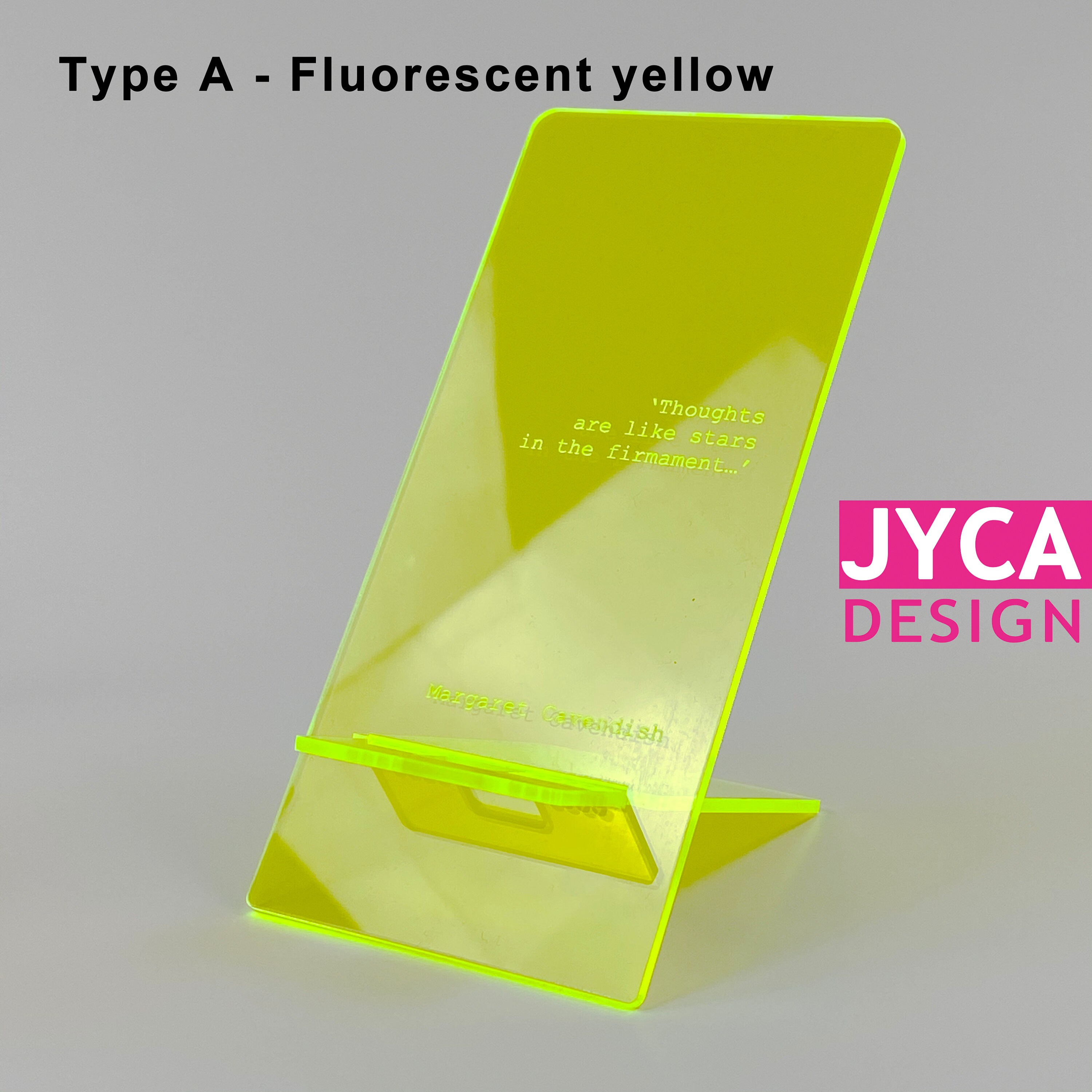 Transparent Colour Acrylic Mobile Phone Holder Stand | Etsy