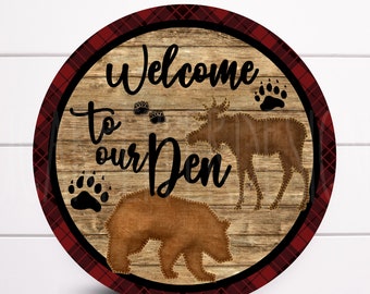 Welcome to Our Den - Etsy