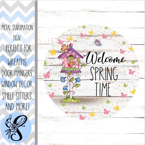 Spring Wreath - Etsy