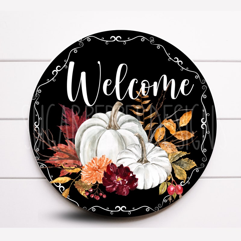 Fall Wreath Signs - Etsy