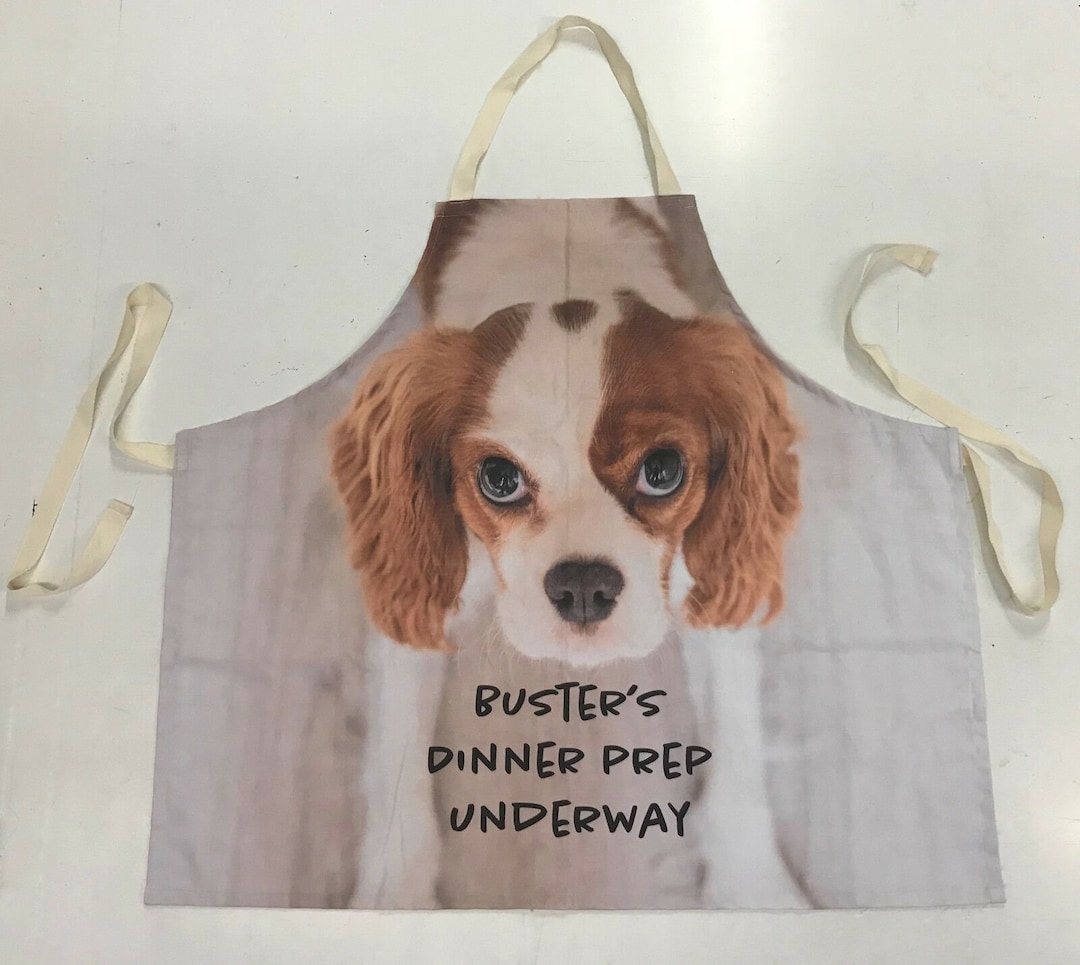 Personalised Apron Customise With Photo Image Text Logo Kitchen Cooking ...