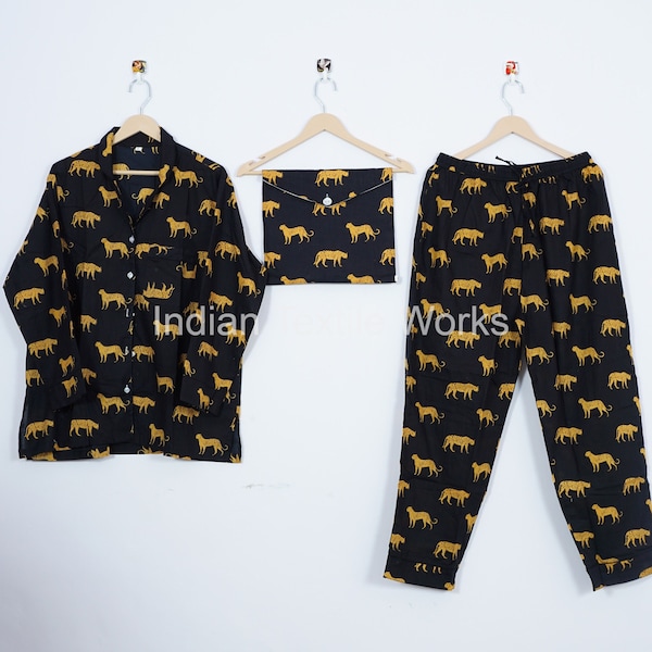 Tiger Pajamas - Etsy