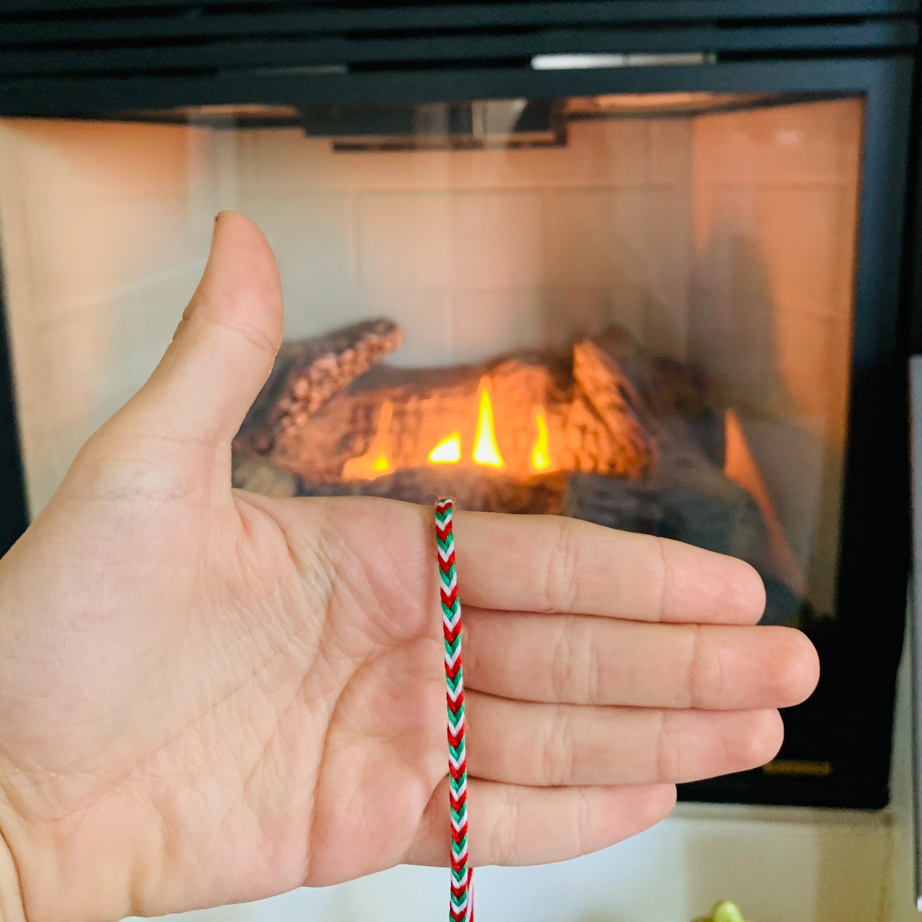 Christmas String Friendship Bracelet for the Holidays - Etsy