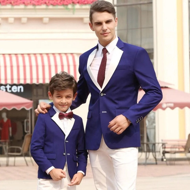 Royal Blue Coat Pant Suit: Men's Formal Wedding Fashion - Etsy