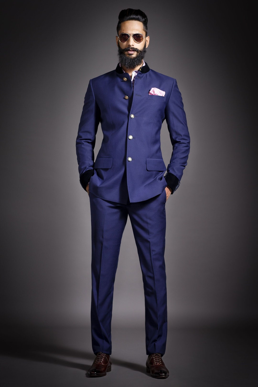 Jodhpuri Suit for Men Bandhgala Coat Pant Wedding Outfit Ethnic Wear ...