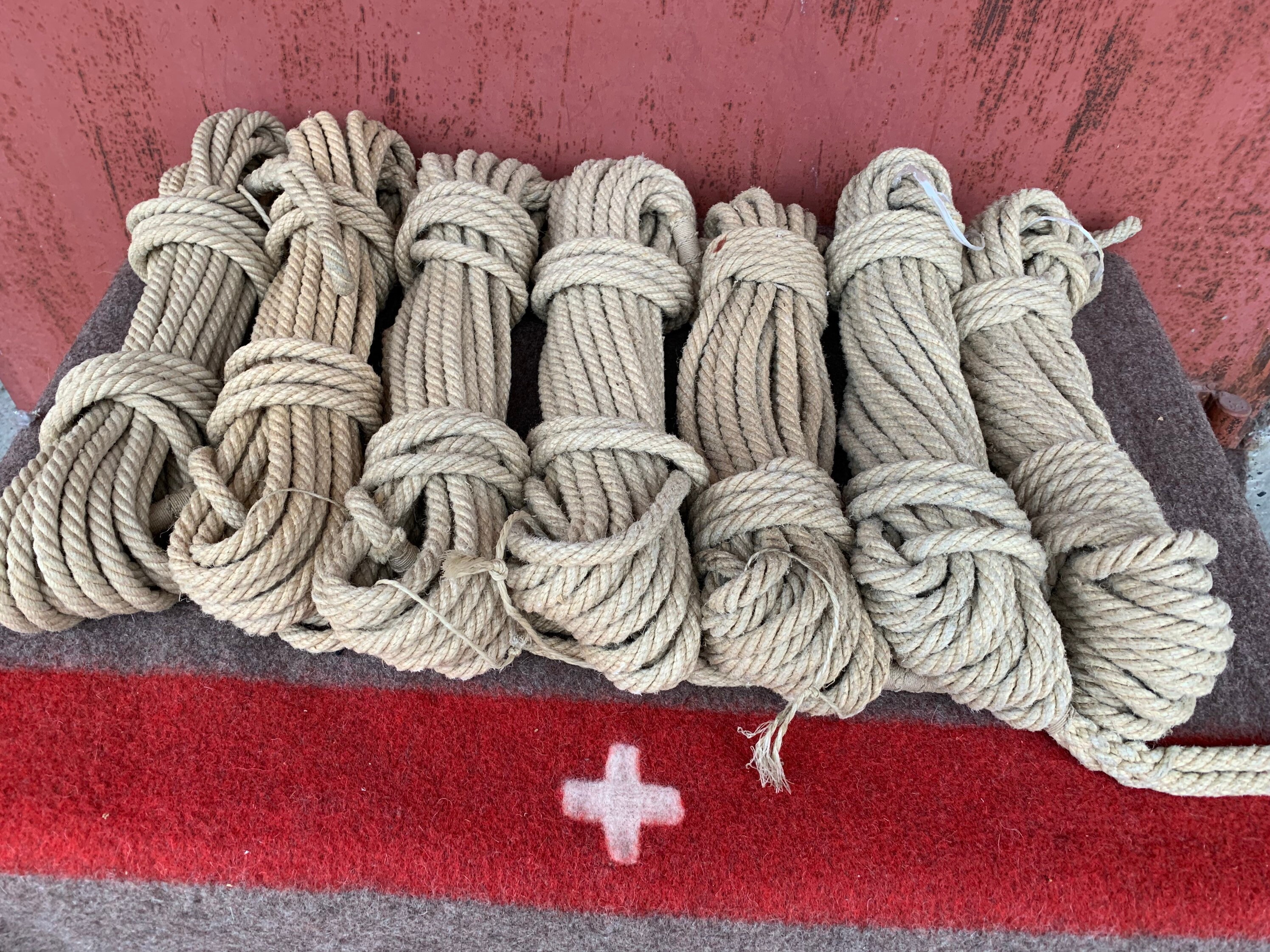 Vintage Swiss Army Alpine Rope - Etsy