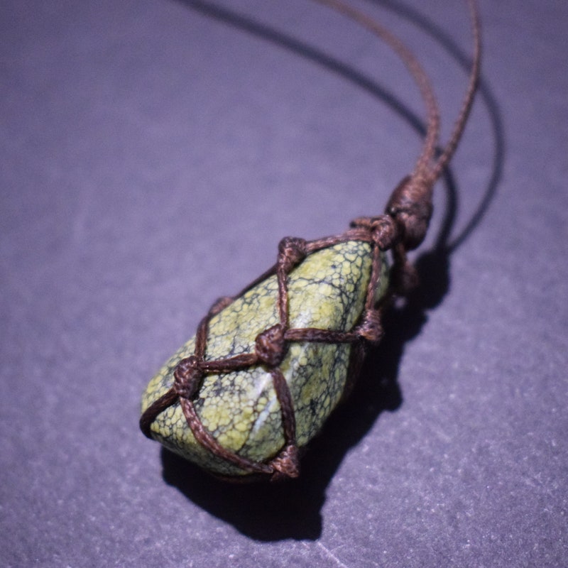 Serpentine Necklace - Etsy