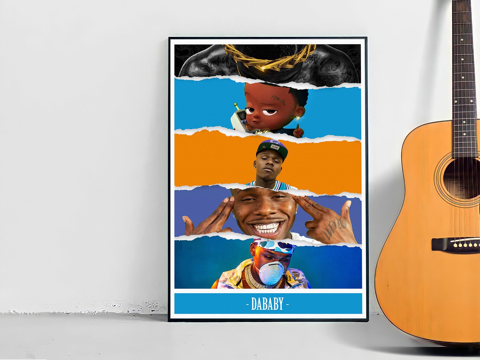 DaBaby Album Cover Poster Custom Poster / Wall Art Print / | Etsy