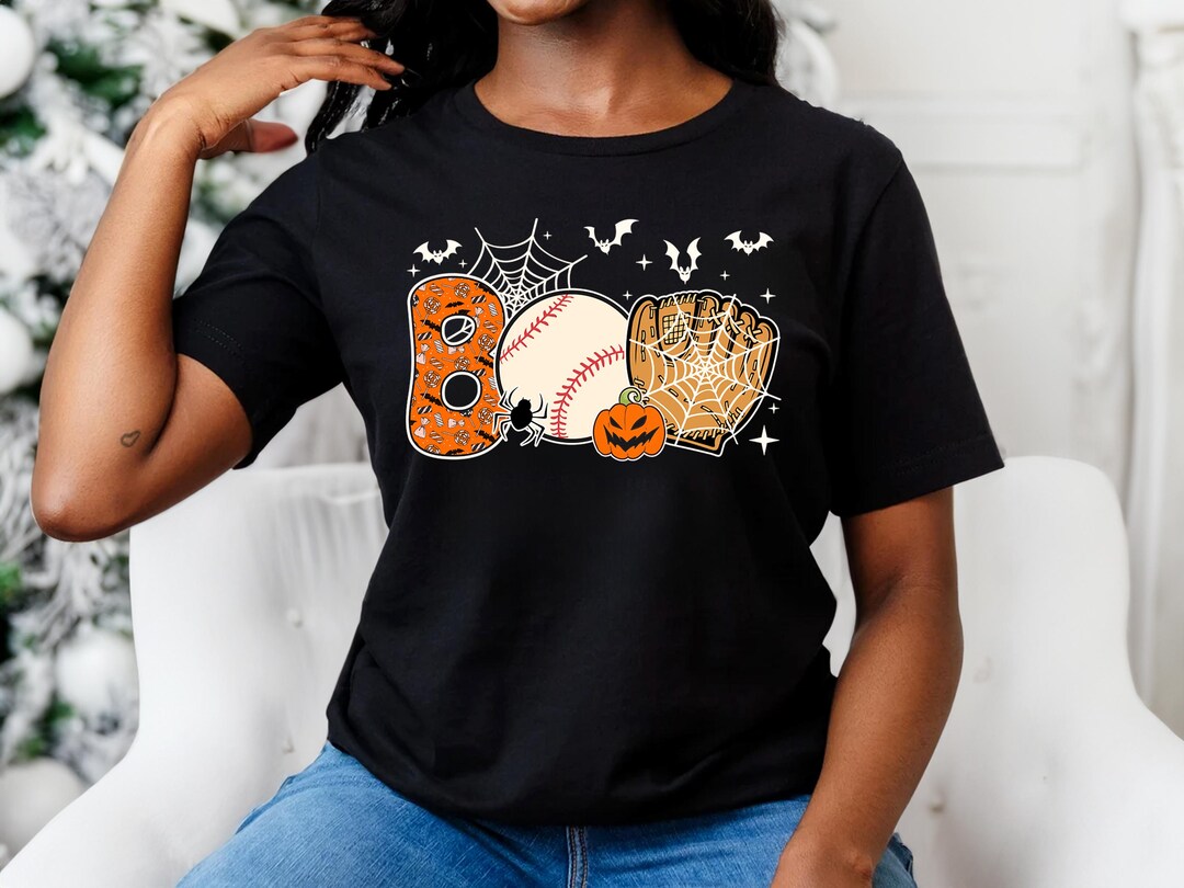 Halloween Baseball Shirt, Halloween Sweatshirt, Gift for Halloween ...
