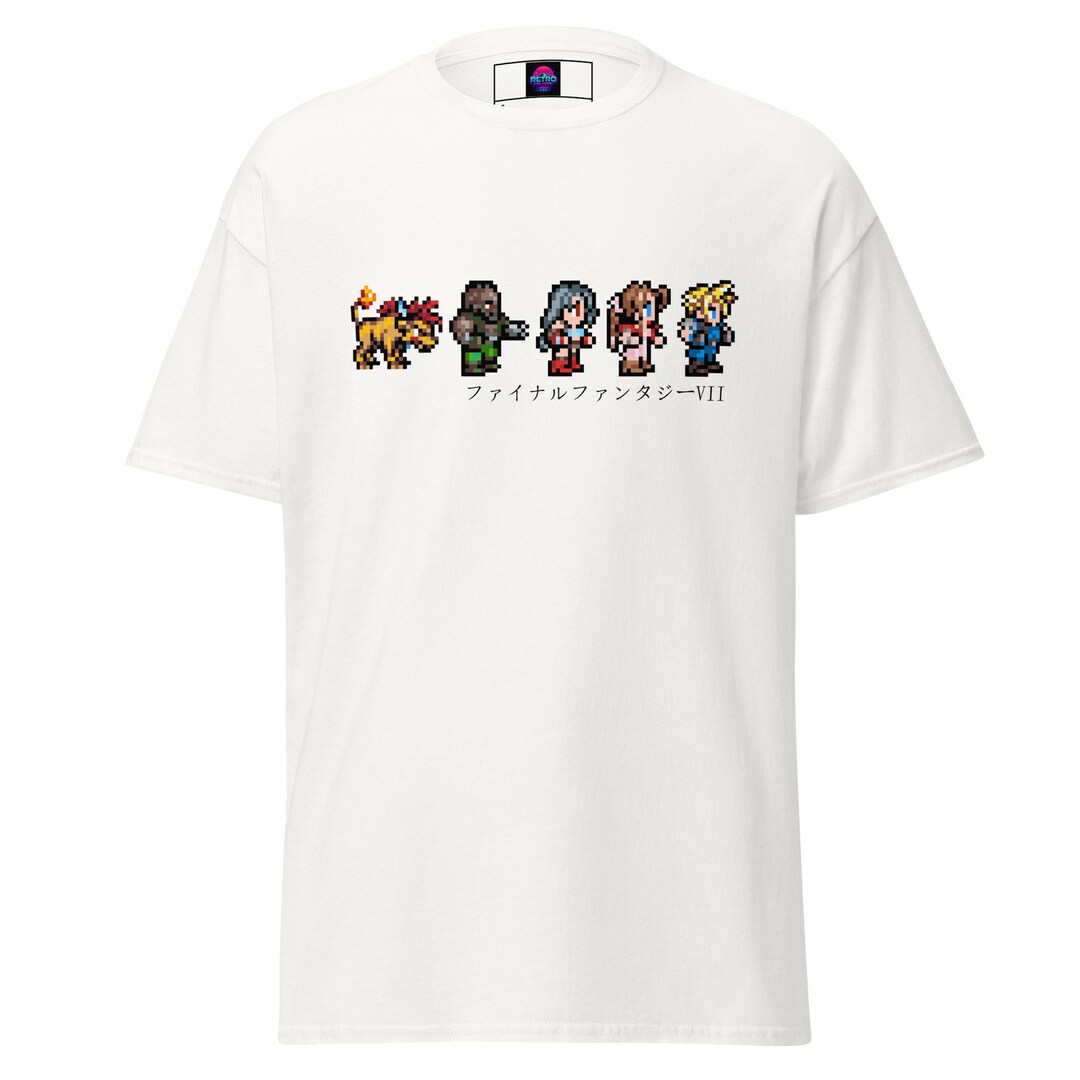 Final Fantasy Inspired Characters T-shirt - Etsy