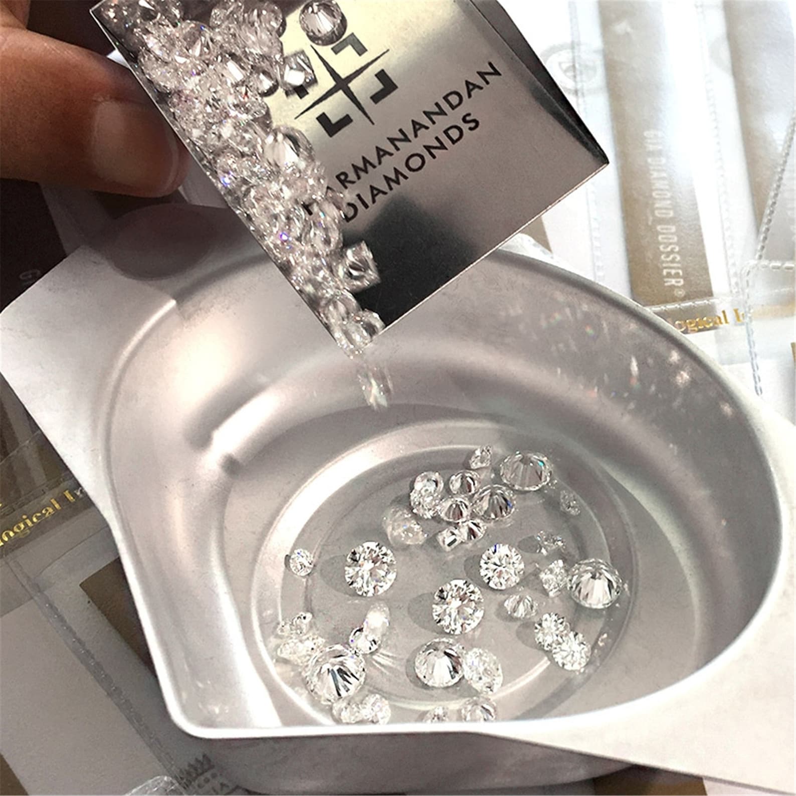 White D Color Round Cut Moissanite VVS1 Clarity Moissanite - Etsy