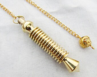 Isis Pendulum Brass - Etsy