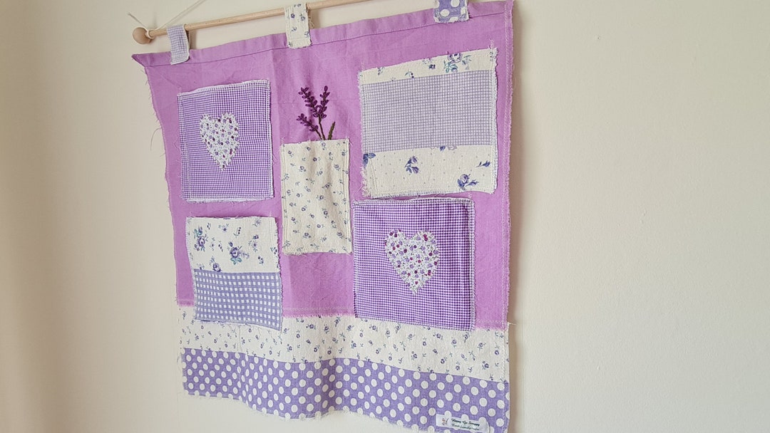 Multifunctional Scrap Fabric Wall Pocket Organizer Storage - Etsy