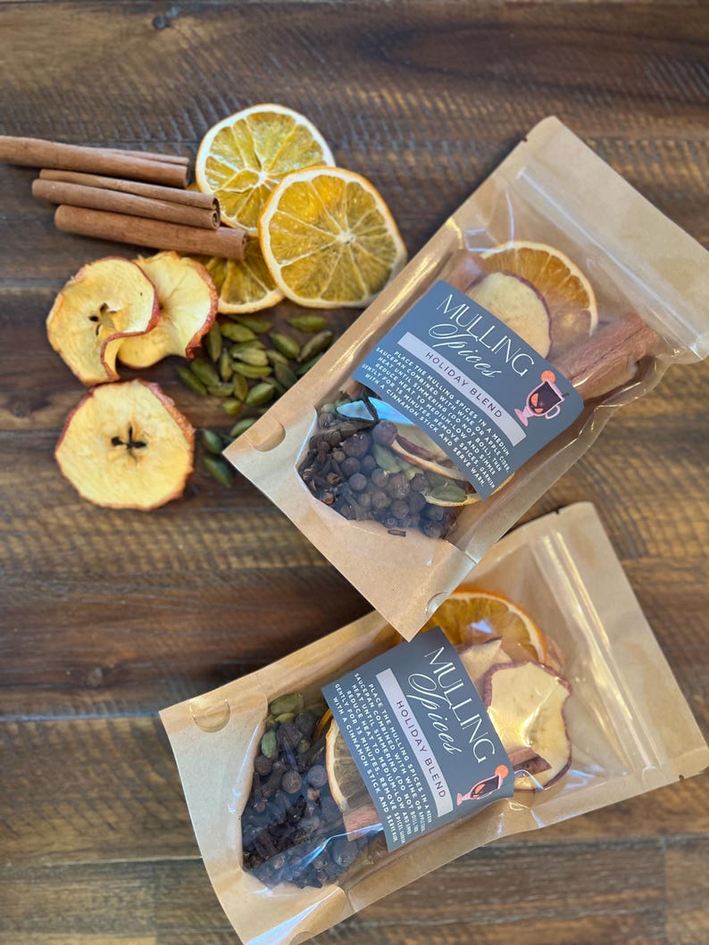 Mulling Spices - Holiday Blend for Wine or Apple Cider - Mulled Wine or ...