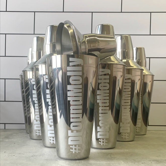 Personalized Cocktail Shaker - Etsy