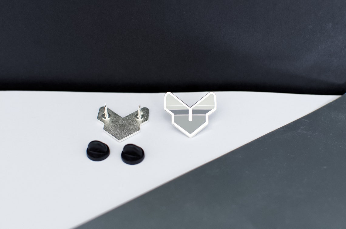 Overwatch Silver Rank Hard Enamel Pin | Etsy