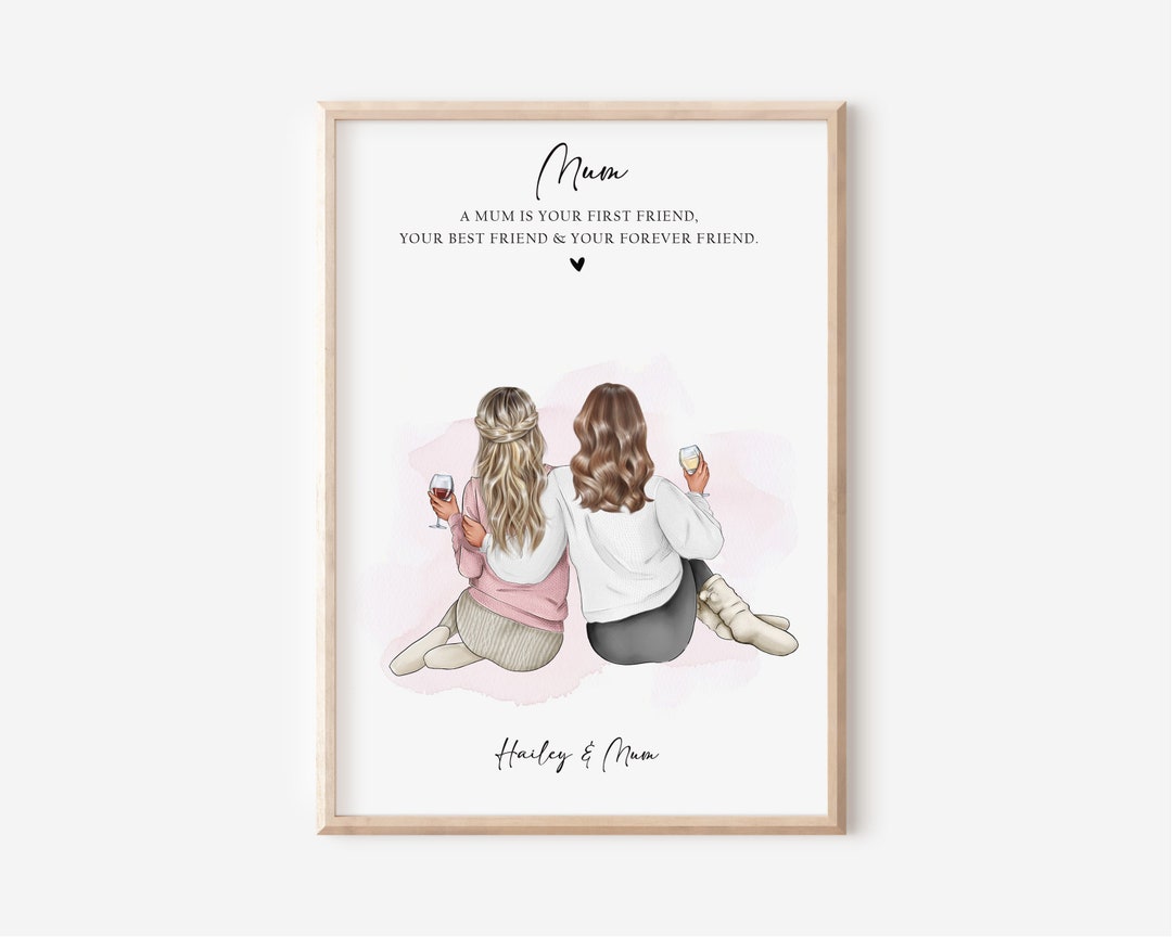 Personalised Mum Print, Mothers Day Gift, Gift for Mum, Mum Birthday ...