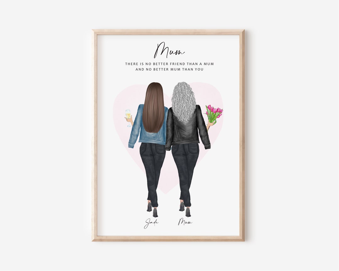Personalised Mum Print, Mothers Day Gift, Gift for Mum, Mum Birthday ...