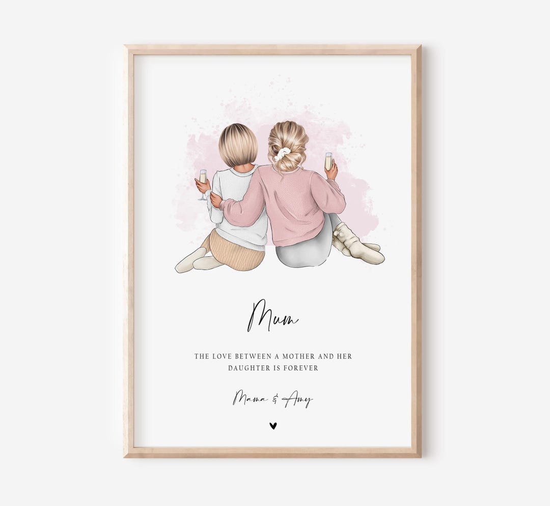 Personalised Mum Print, Mothers Day Gift, Gift for Mum, Mum Birthday ...