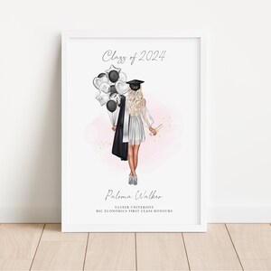Personalised Graduation Print, Graduation Gift, University Graduation ...