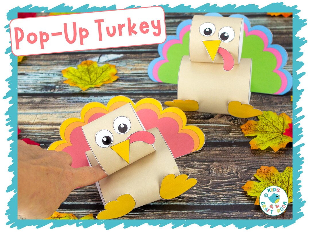 Pop-up Turkeys - Etsy