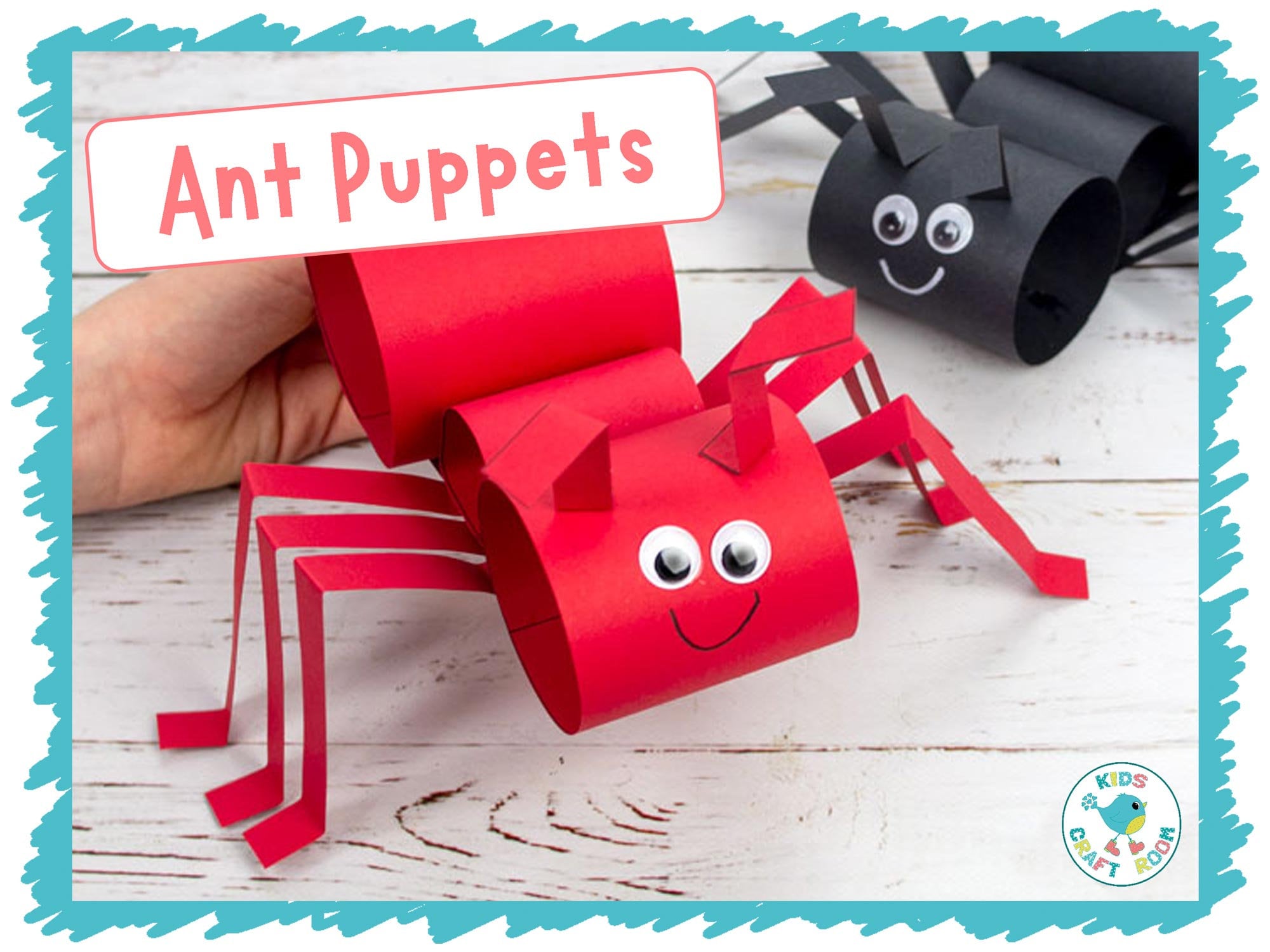 Paper Ant Puppets - Etsy