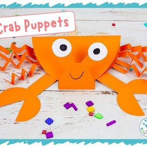 Crab Puppets - Etsy