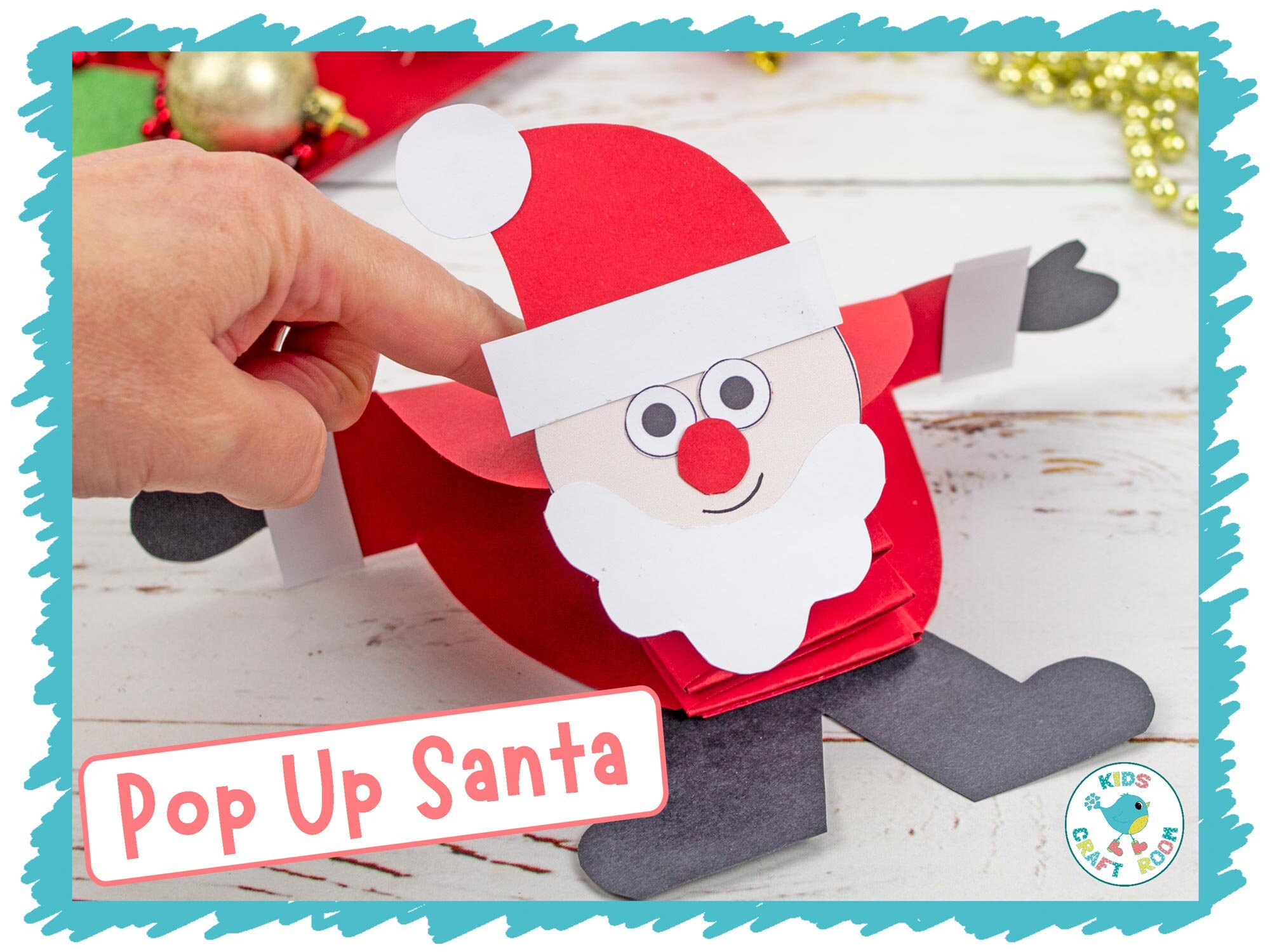Pop up Santa Craft - Etsy
