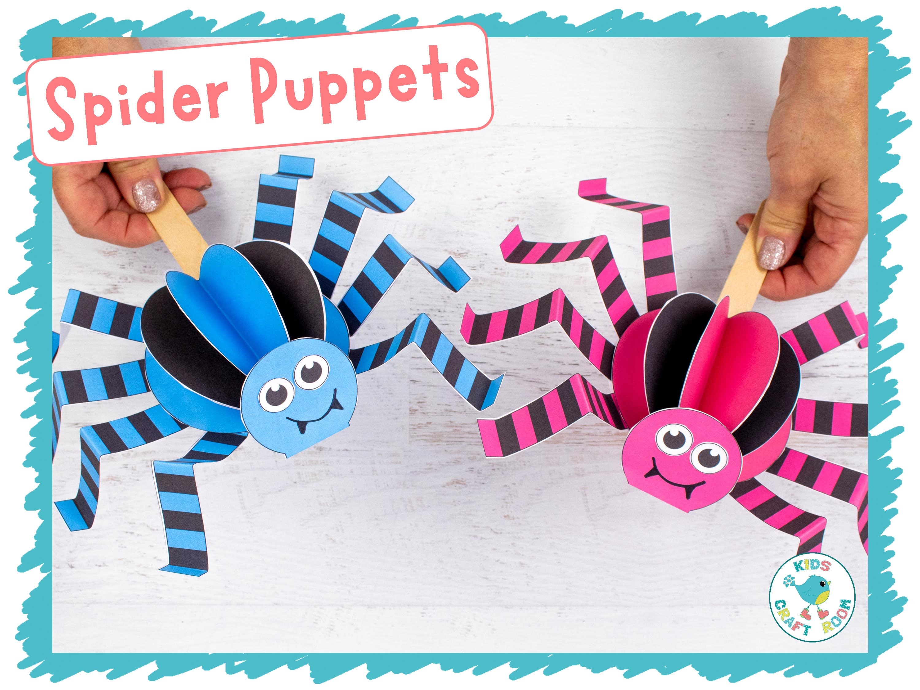Spider Puppets - Etsy