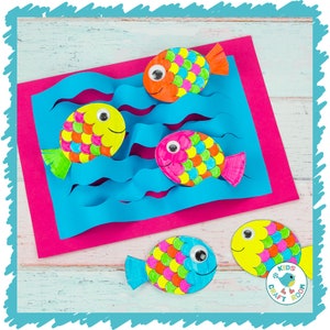 Swimming Fish Craft - Etsy