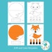 Rocking Fox Craft for Kids - Etsy