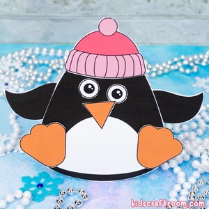 Rocking Penguin Craft - Polar Animal Activity - Winter Craftivity for ...