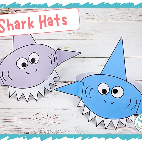 Shark Week Hat - Etsy