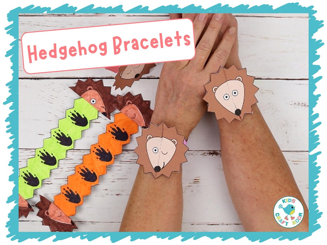 Paper Hedgehog Bracelets - Etsy