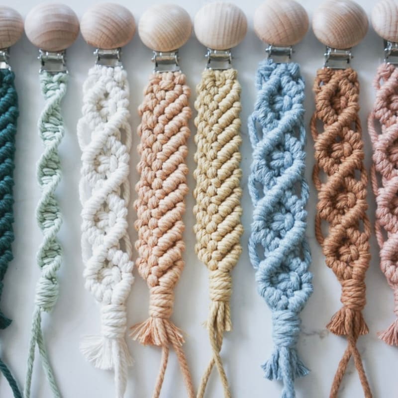 Wood Pacifier Clip - Etsy