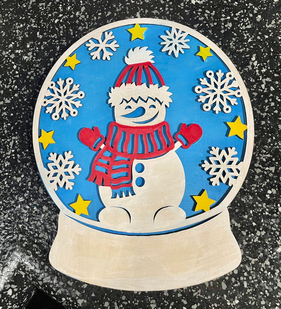 Snow Globe Scenes Signs - Etsy