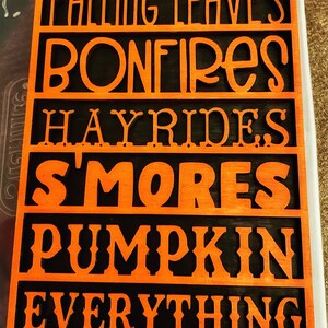 Fall Tiered Tray Signs - Etsy