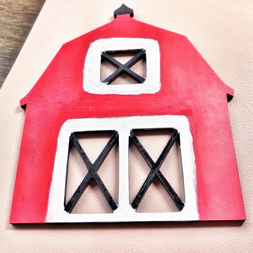 Farm Mini Painted Tiered Tray Signs - Etsy
