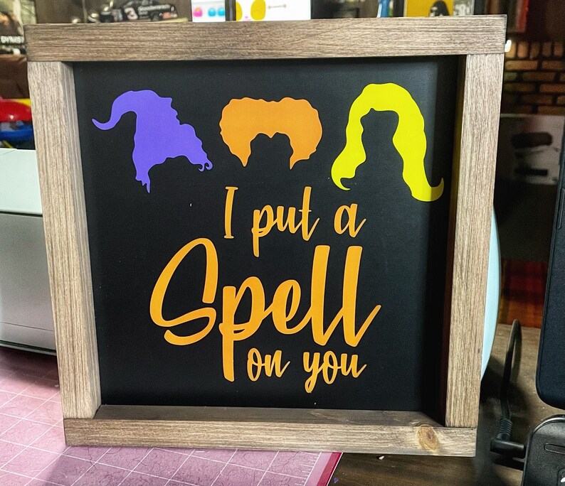 Hocus Pocus Wood Signs - Etsy