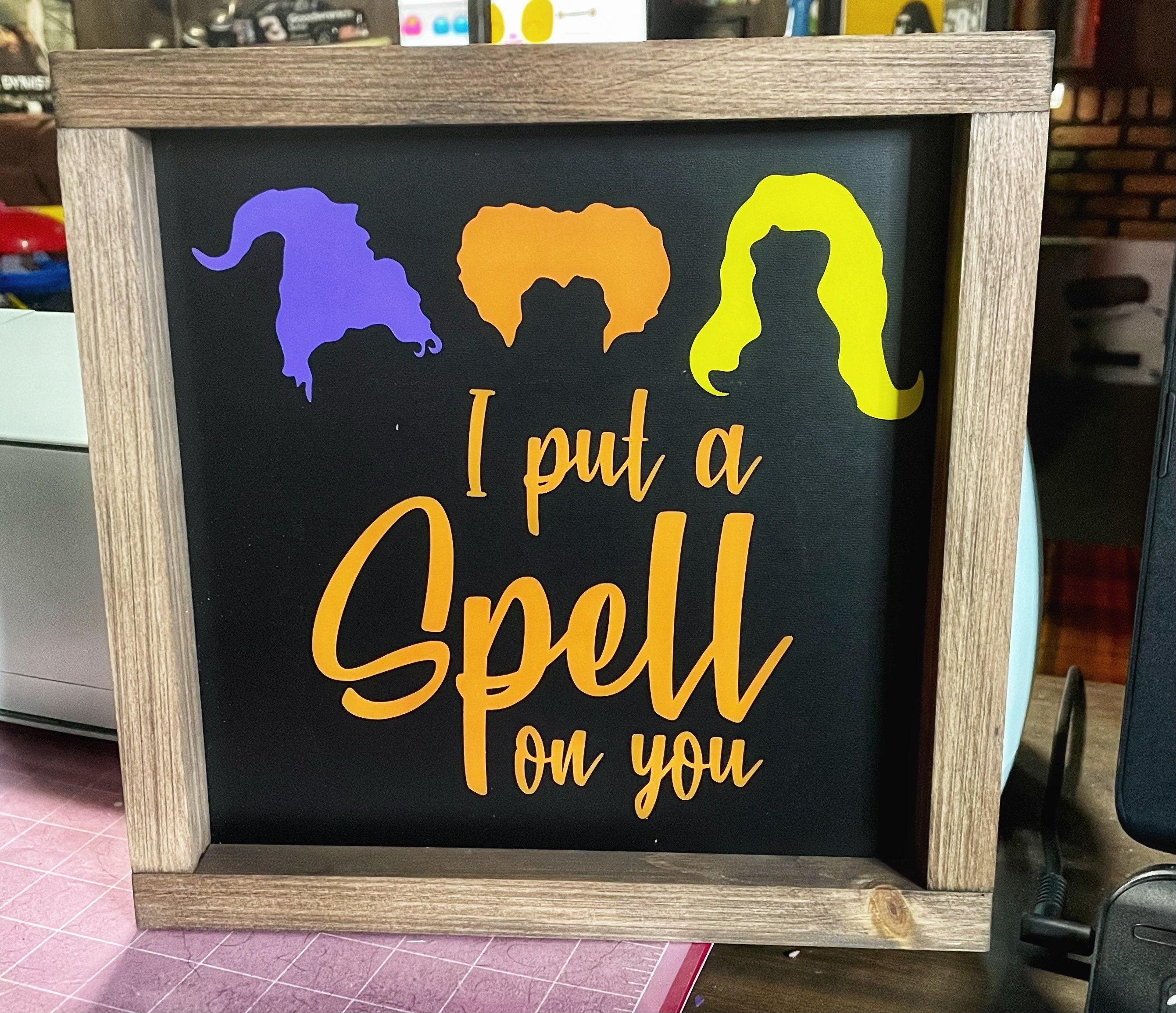 Hocus Pocus Wood Signs - Etsy