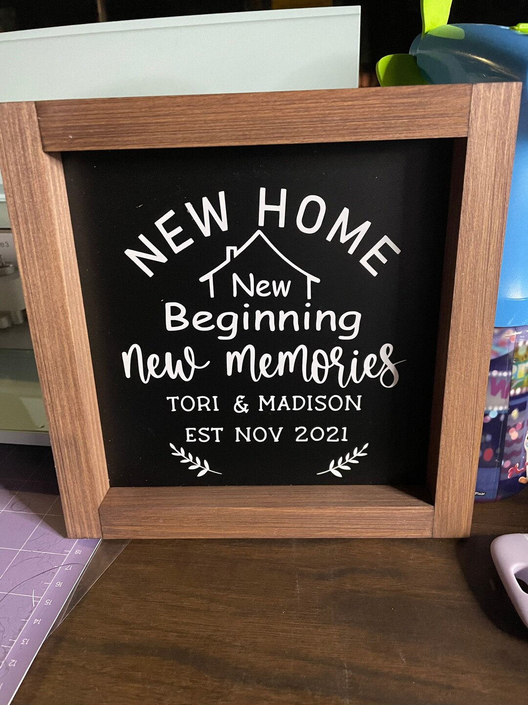 New Home Farmhouse Sign - Etsy