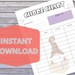 Printable Chore Chart | Gnomes Chore Chart | Organization | Instant ...