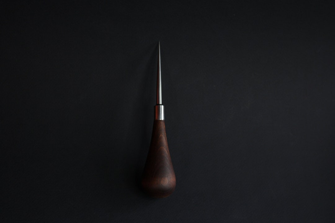 Awl for Leathercraft. Leather Round Tapered Awl With 5mm Base. Awl for ...