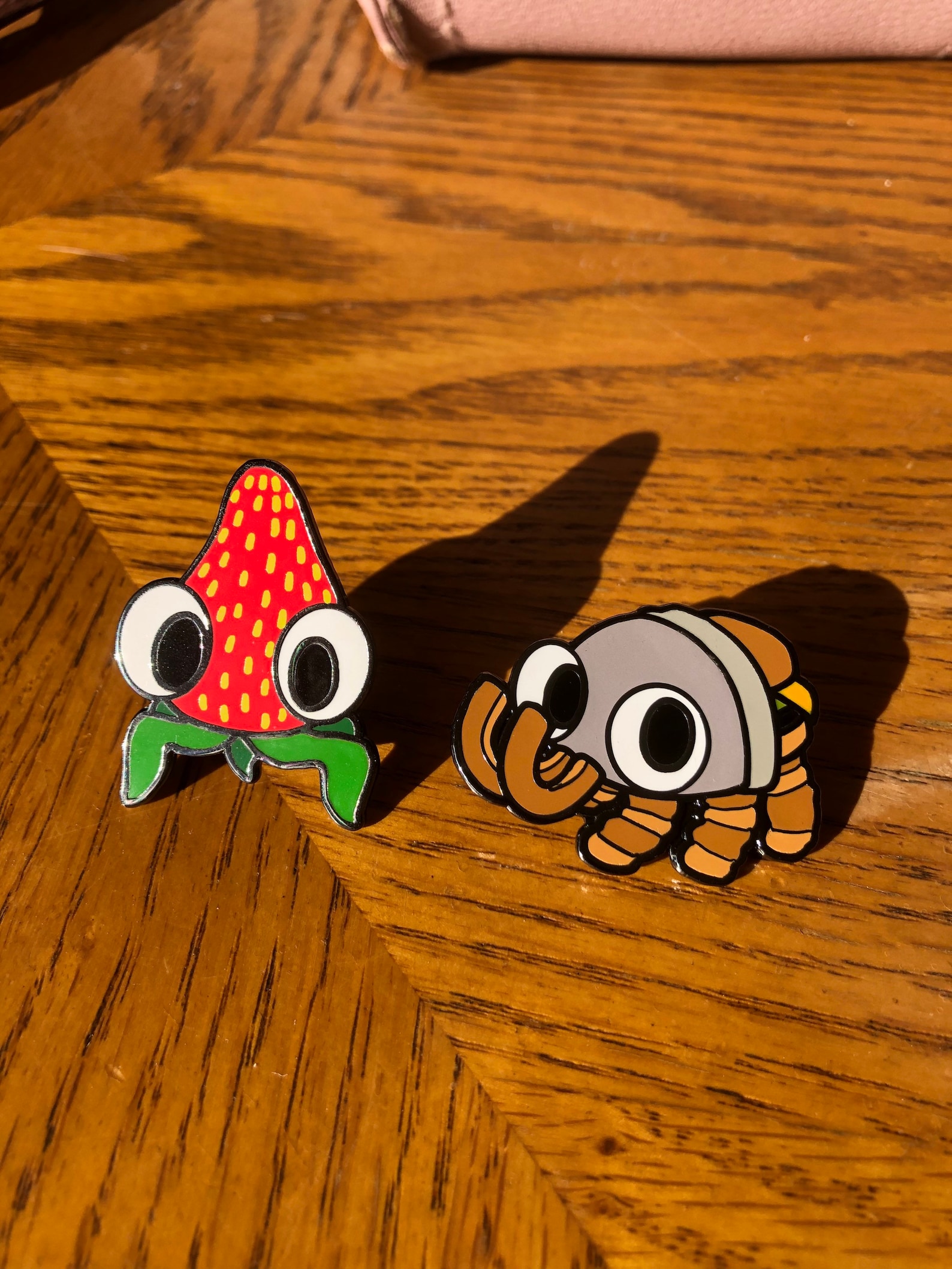 Bugsnax Enamel Pins Strabby and Bunger - Etsy