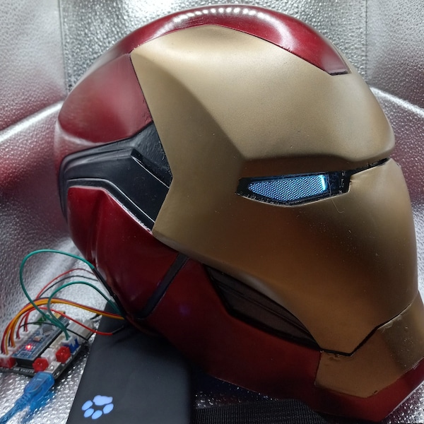 Iron Man Helmet - Etsy