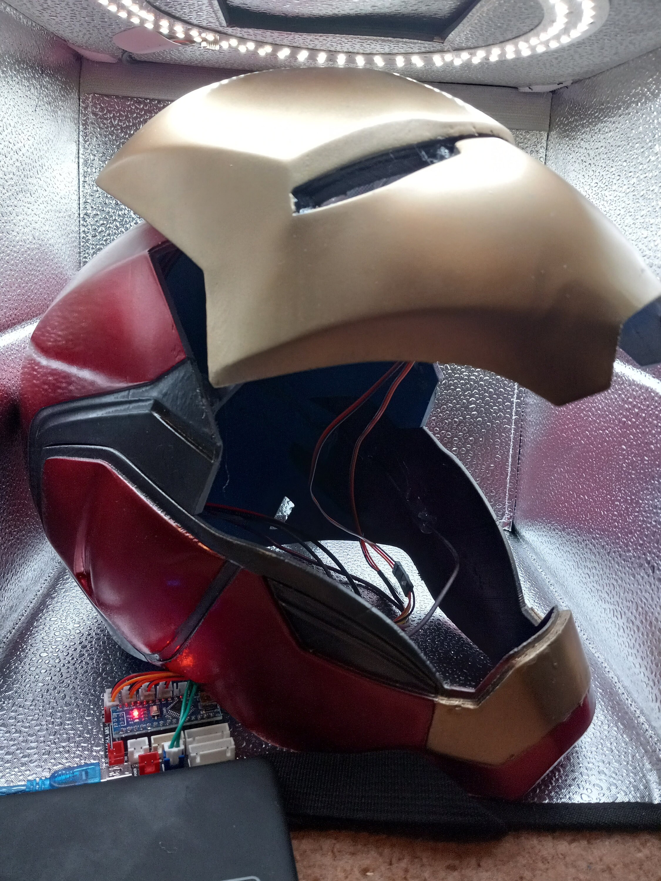 Iron Man Mark 85 Motorized Helmet Wearable - Etsy