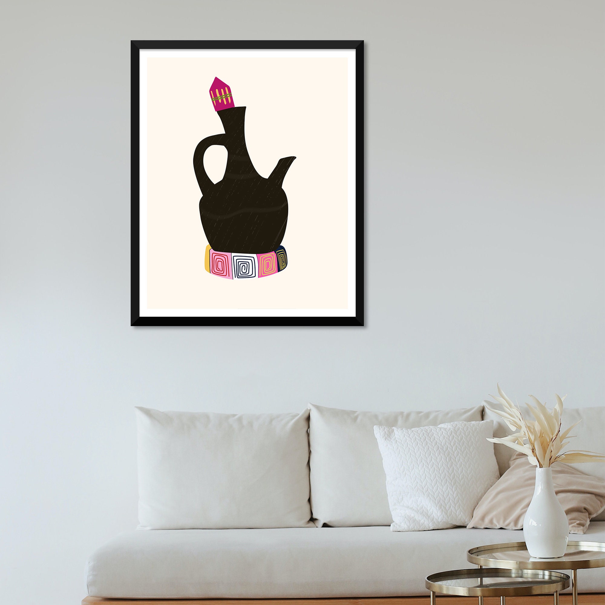 Ethiopian JEBENA PRINT Jebena Art Print Canvas Art Print - Etsy UK